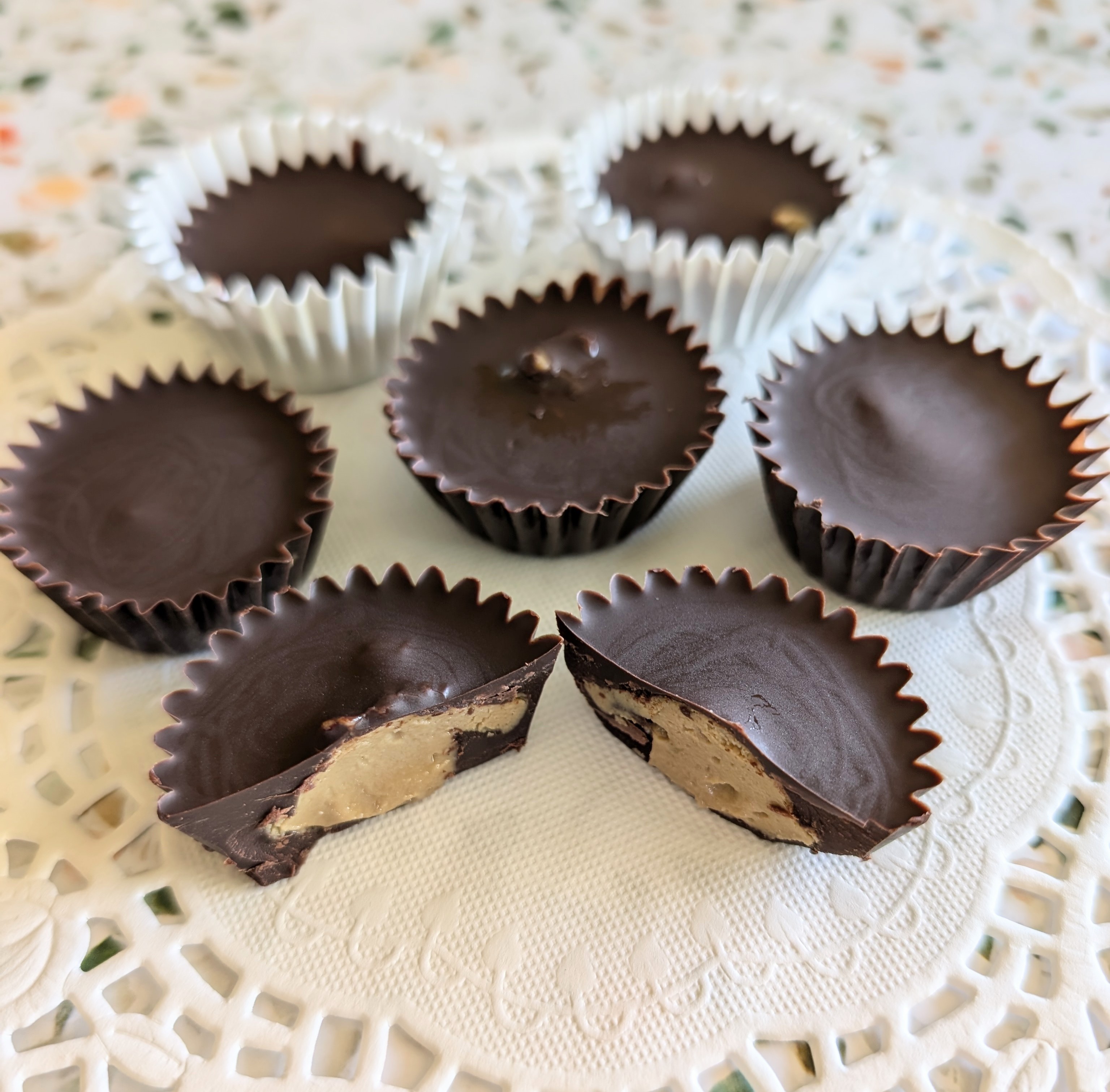 Chocolate Sunflower Butter Cups - Baking Gluten Free Memories